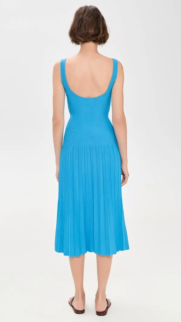 Staud Ellison Midi Dress
