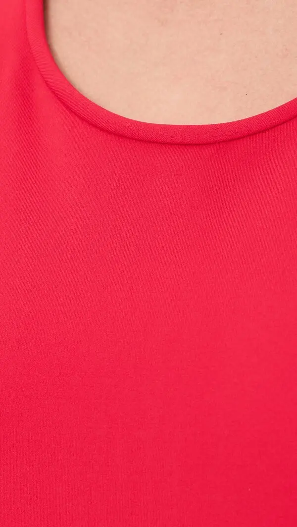 Tibi Ultra Stretch Knit Sleeveless Maxi Dress