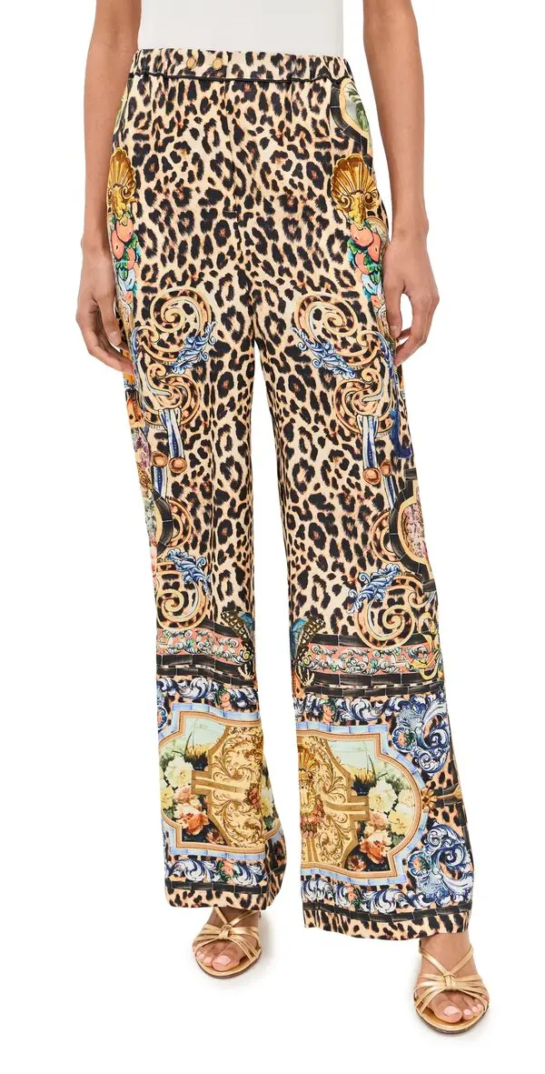 Camilla Printed Lounge Pants - Sevillian Style