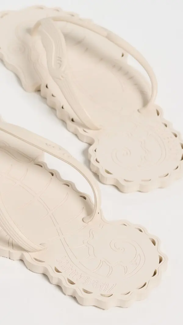 Zimmermann Seafoam Sandals - Milk