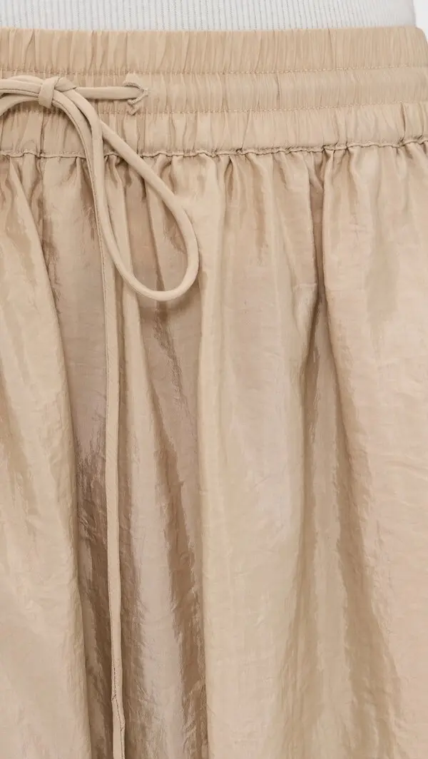 Cinq À Sept Tumbled Woven Verne Balloon Pants - Khaki