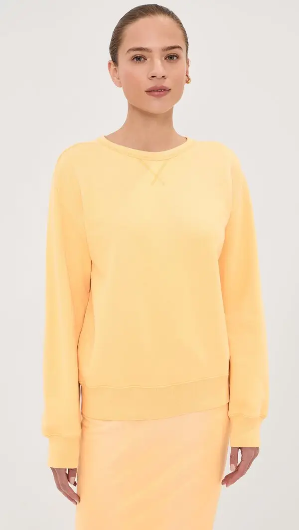 Acne Studios Pullover Sweatshirt - Light Yellow