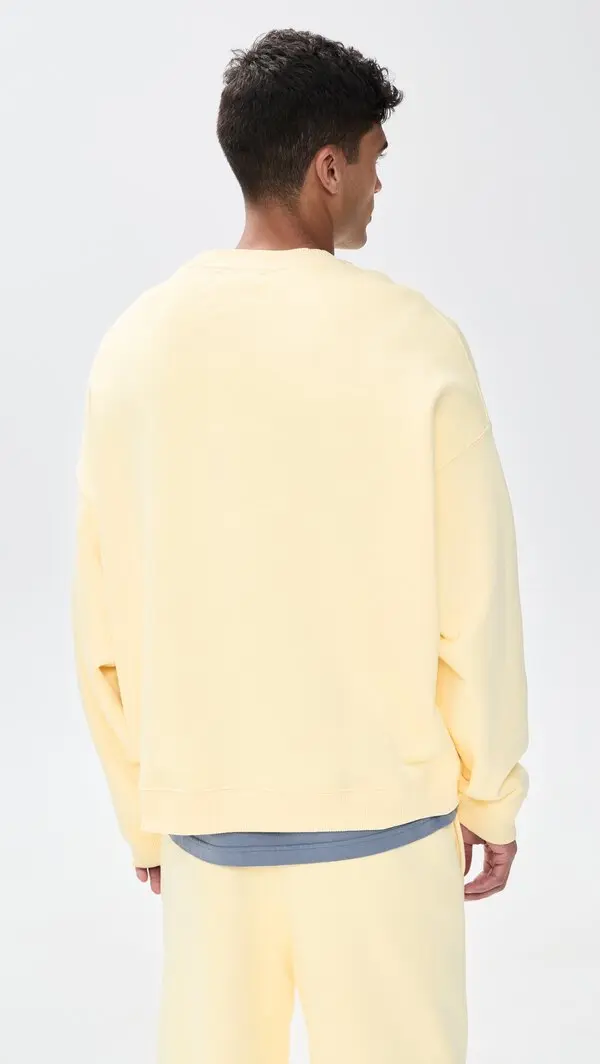 THE ELDER STATESMAN Coast Oversized Crewneck