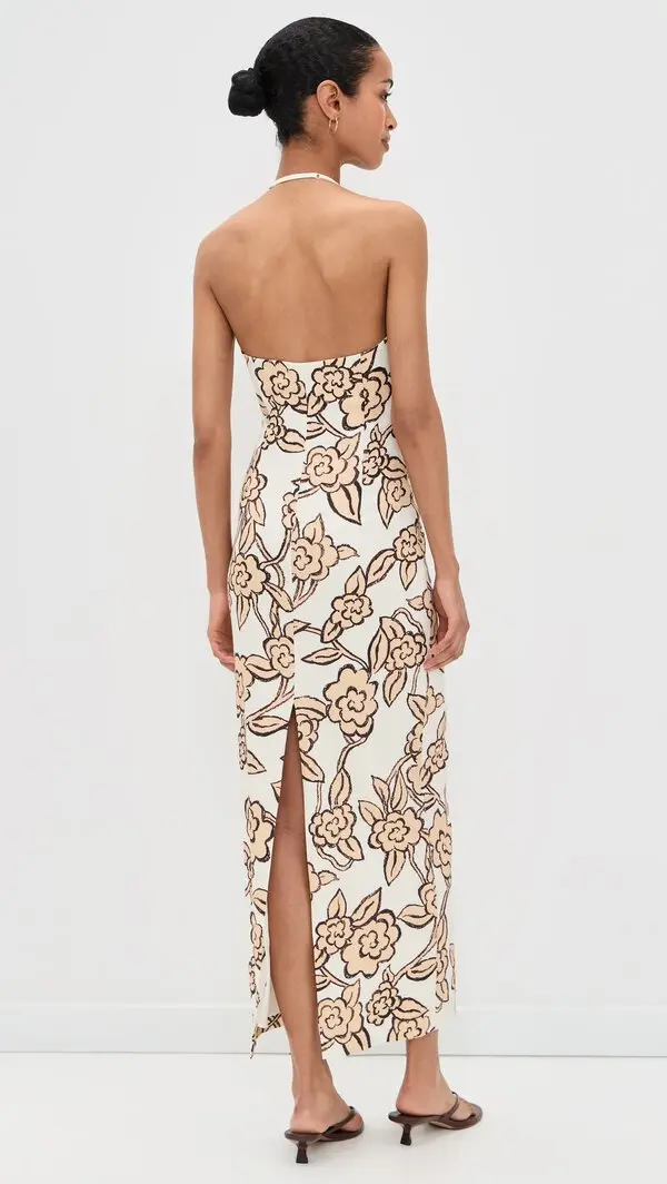 SIR. Elodie Halter Midi Dress