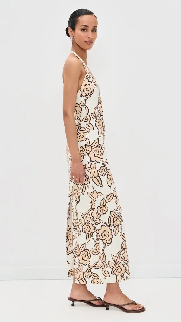 SIR. Elodie Halter Midi Dress