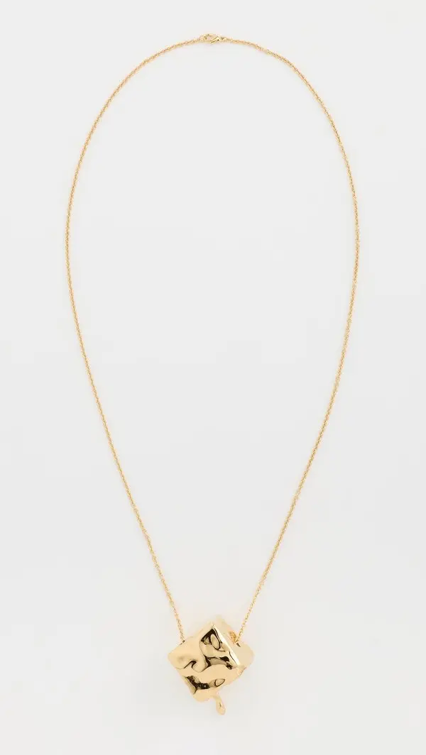 Rabanne Melting Ice Cube Necklace