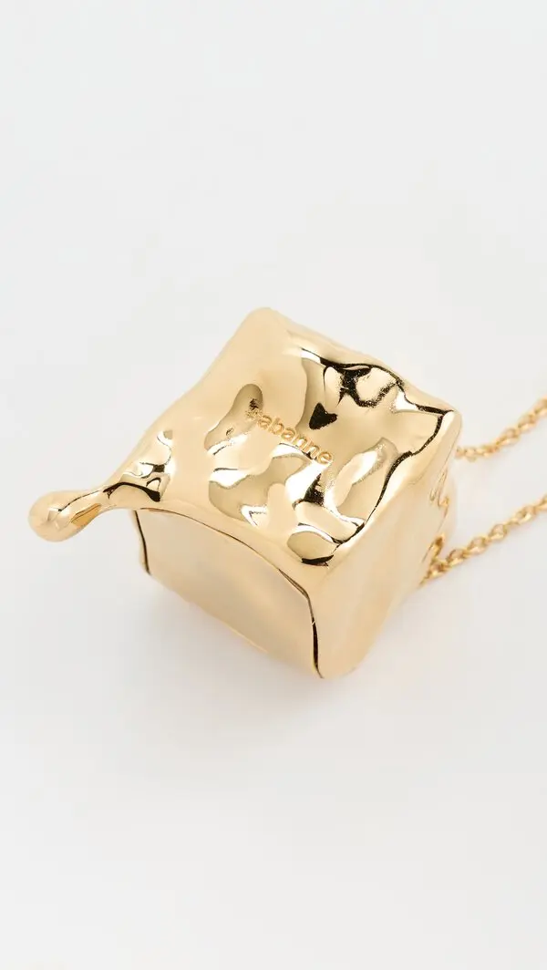 Rabanne Melting Ice Cube Necklace