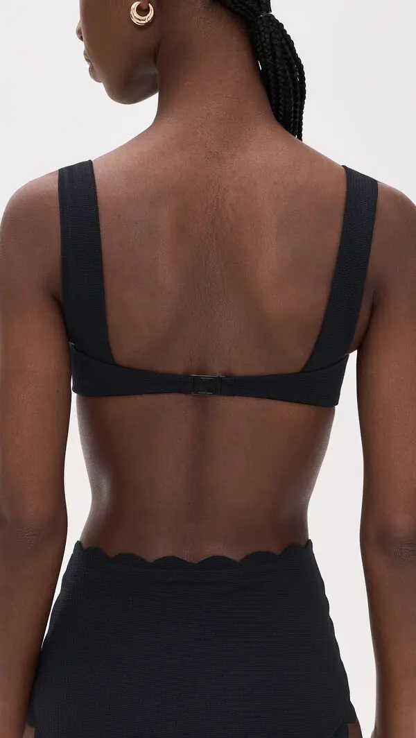 Marysia North Bikini Top - Black