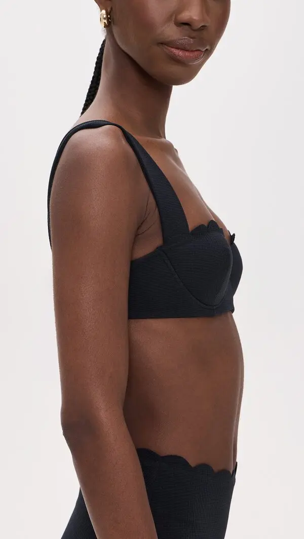 Marysia North Bikini Top - Black
