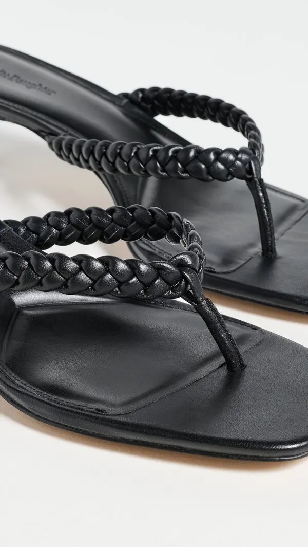 FAVORITE DAUGHTER Sutton Leather Sandals - Black