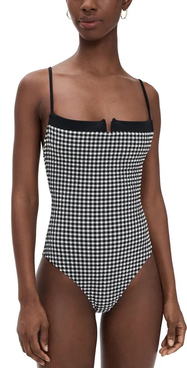 Onia Melanie One-piece - Black/white