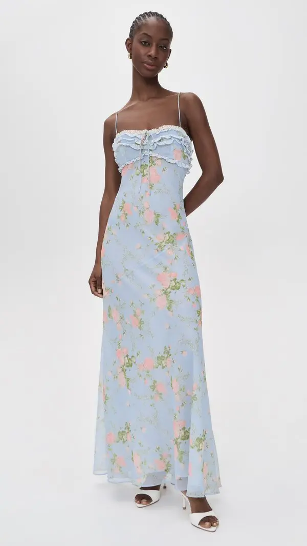 For Love & Lemons Natalie Maxi Dress