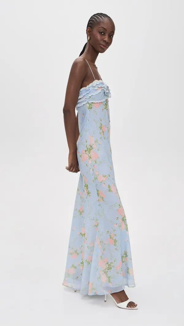 For Love & Lemons Natalie Maxi Dress