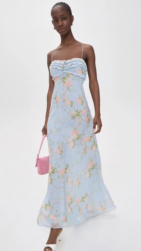For Love & Lemons Natalie Maxi Dress