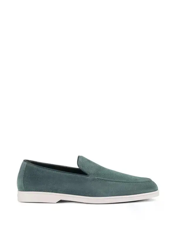DOUCAL'S Horizon Suede Loafers - Blue
