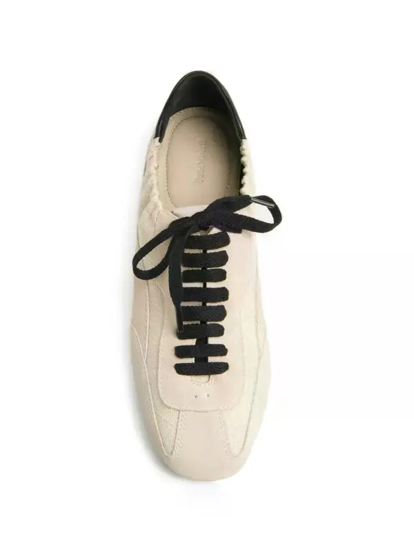 Simkhai Georgie Lace-up Sneakers - Neutrals