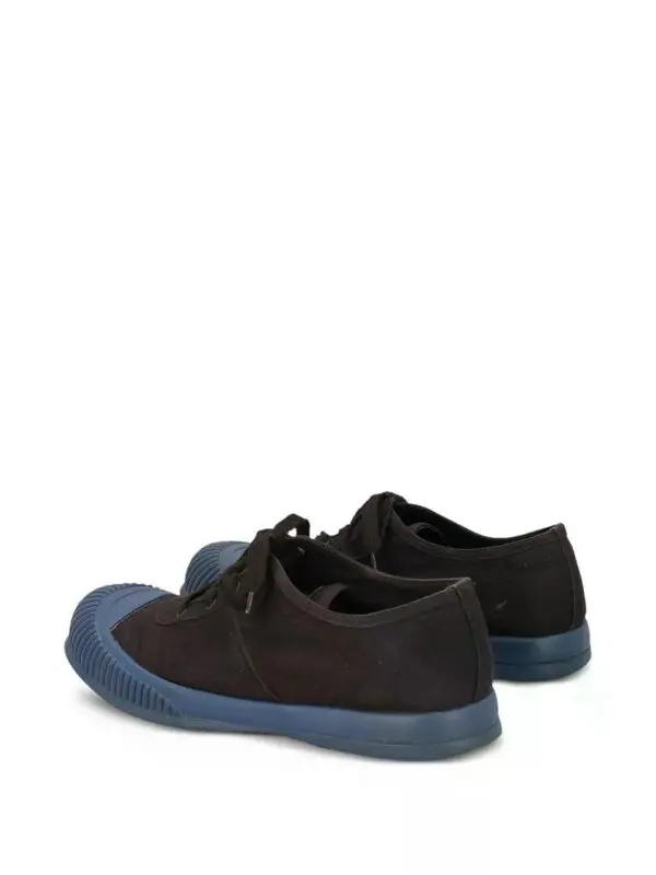Prada Ribbed Toe Cap Sneakers