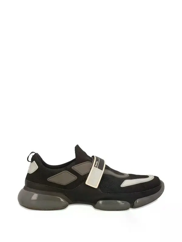 Prada Touch-strap Sneakers - Black