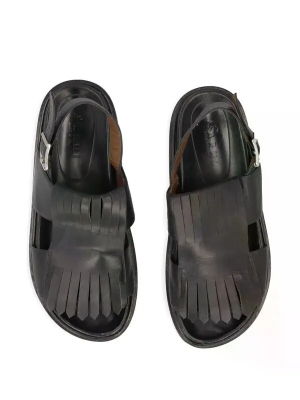 Marni Fringe Slingback Sandals
