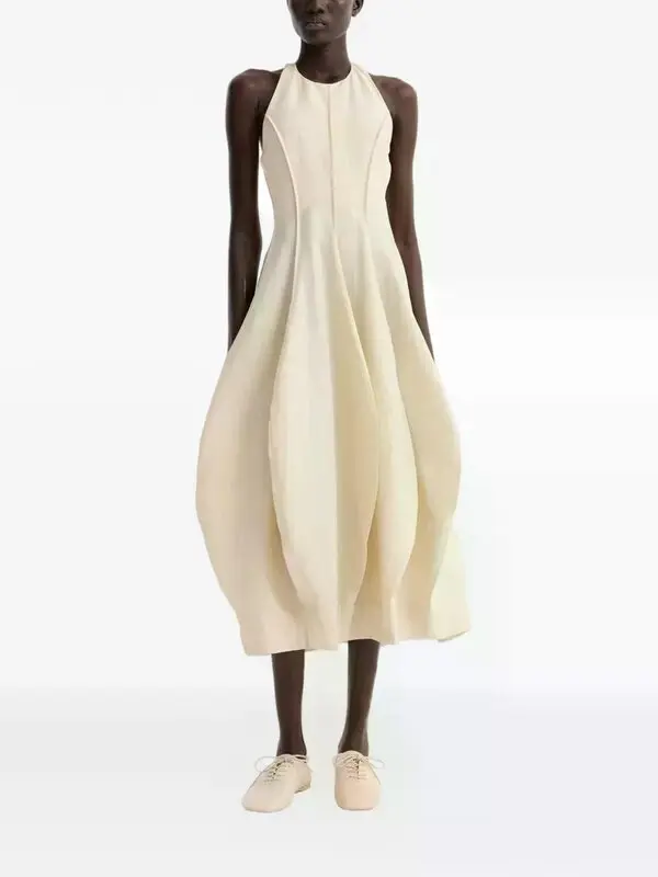 RÓHE Halter-neck Pleated Dress