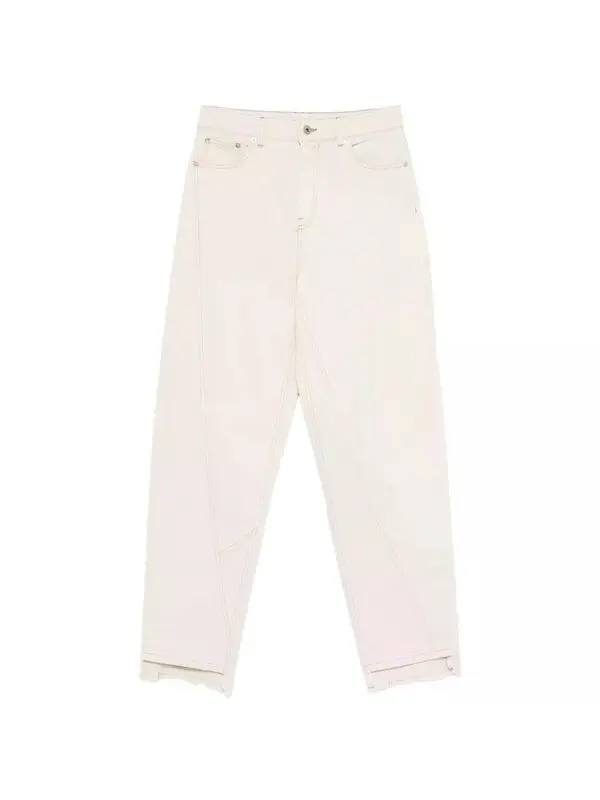 HALFBOY Panelled Boyfriend Jeans - Neutrals