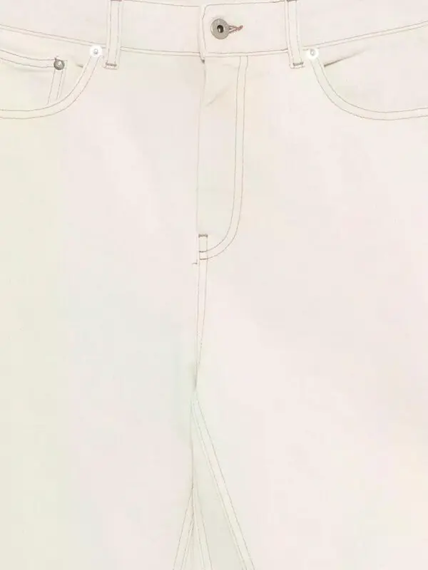 HALFBOY Panelled Boyfriend Jeans - Neutrals