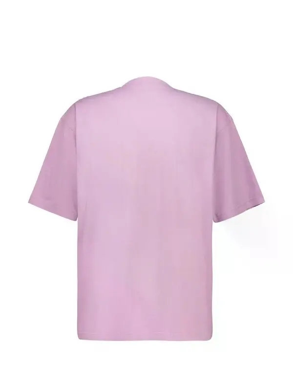 Balenciaga Graphic-print T-shirt - Pink