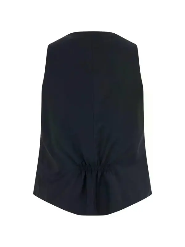 Tagliatore Button-up Waistcoat - Blue