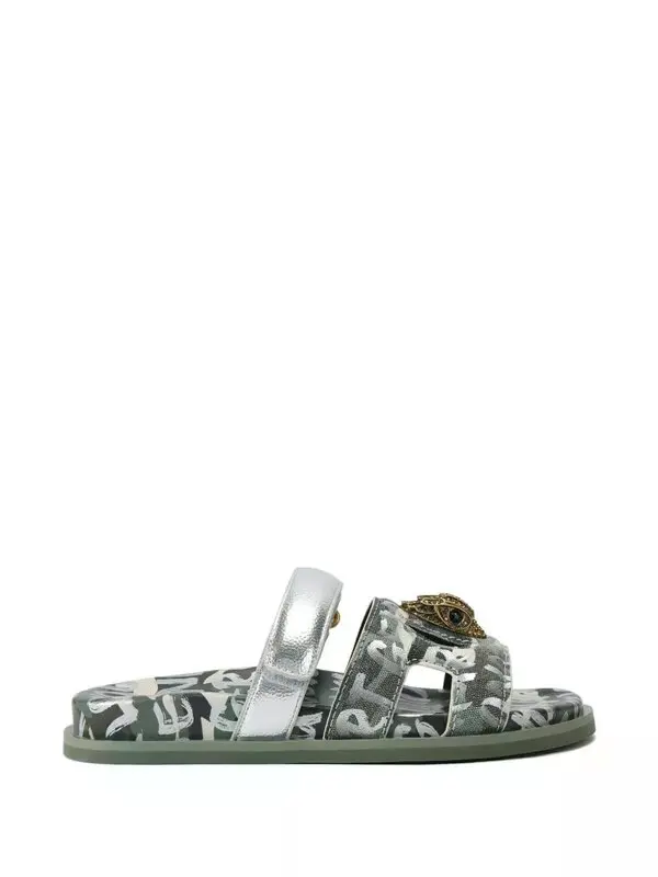 Kurt Geiger Cut Out Sandals - Green