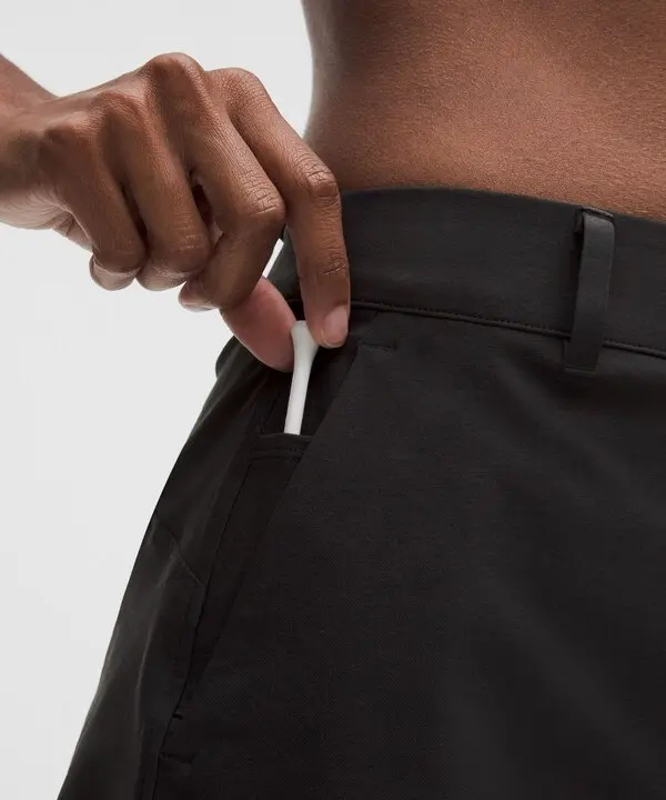 Lululemon Stretch Twill Front Pleat Golf Skirt - Black
