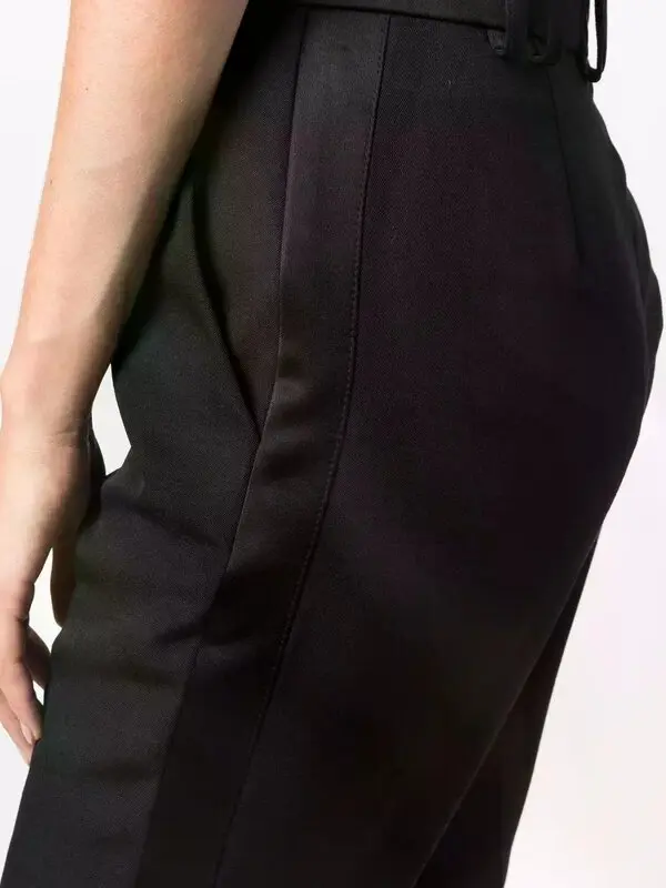 Balmain High-waist Bootcut Trousers