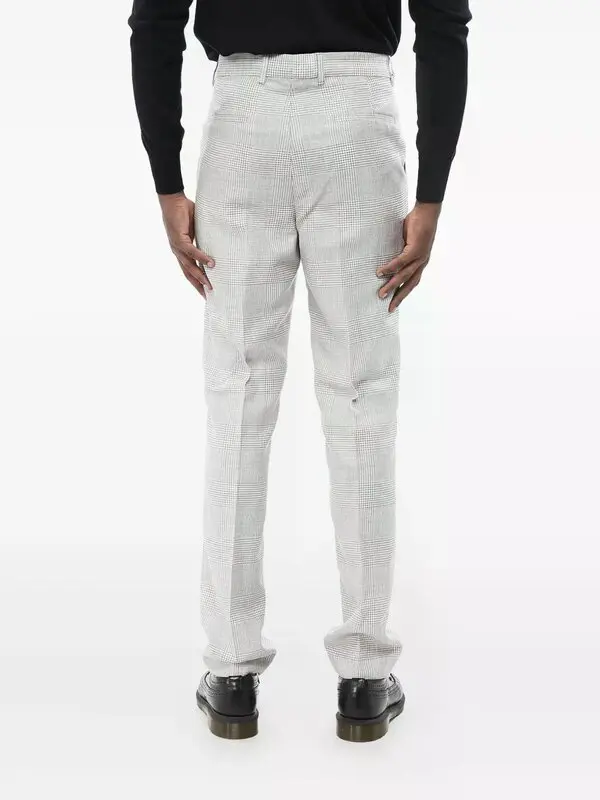 Brunello Cucinelli Pleated Check Trousers