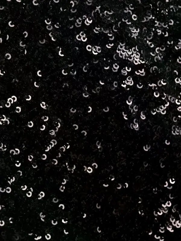 Balmain Chain-trim Sequin Dress