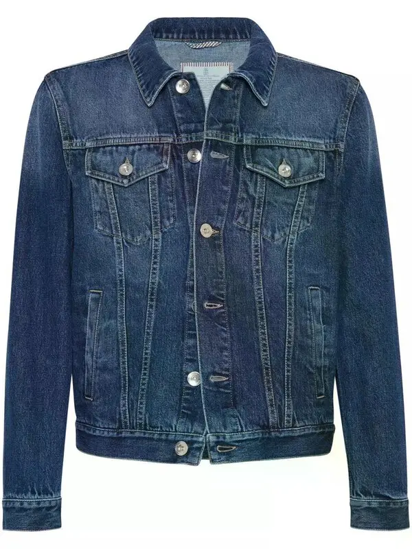 Brunello Cucinelli Button-up Denim Jacket