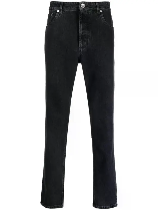 Brunello Cucinelli Straight-leg Cotton Jeans