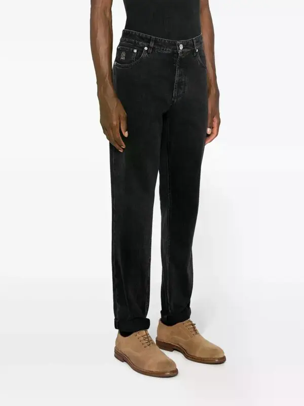 Brunello Cucinelli Straight-leg Cotton Jeans