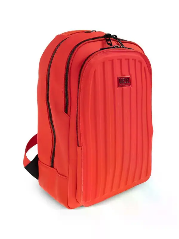 DIESEL® Logo-plaque Backpack - Orange