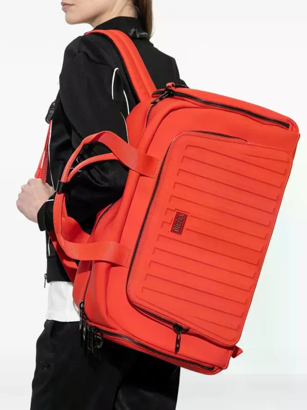 DIESEL® Logo Plaque Holdall - Orange