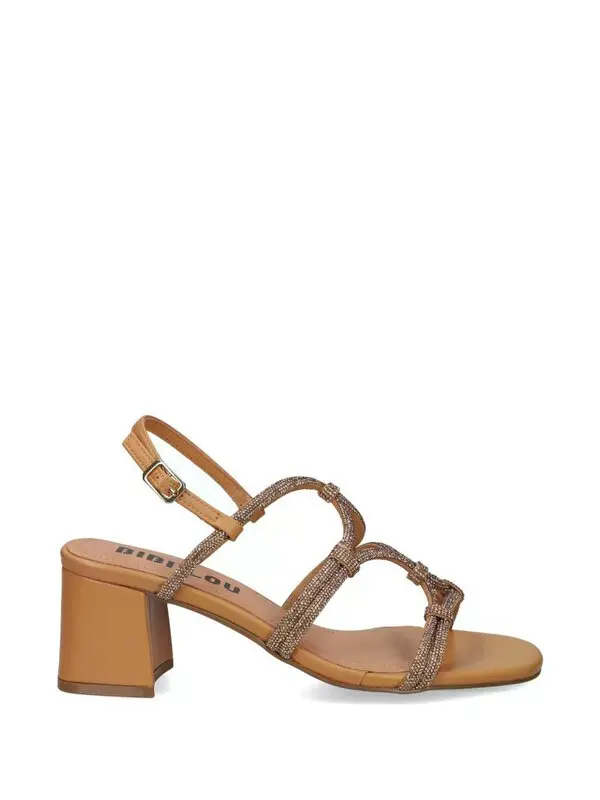 BIBI LOU Crystal-embellished Multi-strap Sandals