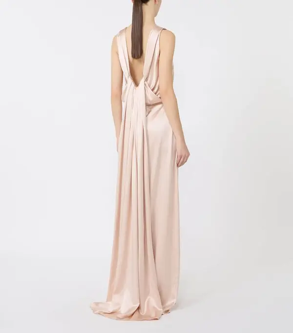 Max Mara Silk Maxi Dress