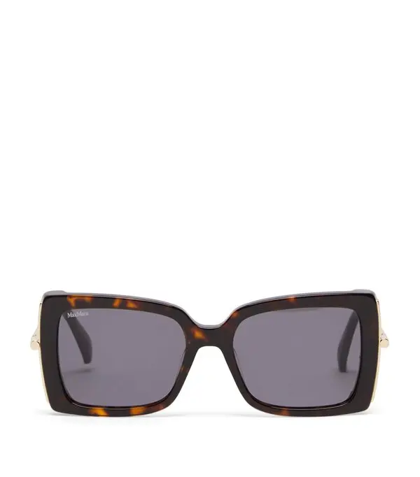 Max Mara Oversized Square Sunglasses - Brown