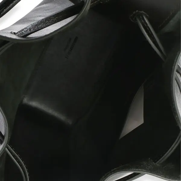 Saint Laurent Calfskin Bucket Bag - Black