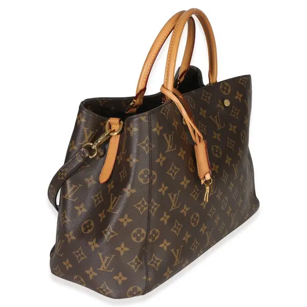 LOUIS VUITTON Monogram Canvas Montaigne Gm - Brown