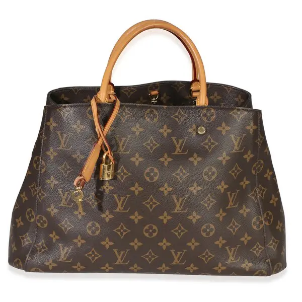 LOUIS VUITTON Monogram Canvas Montaigne Gm - Brown