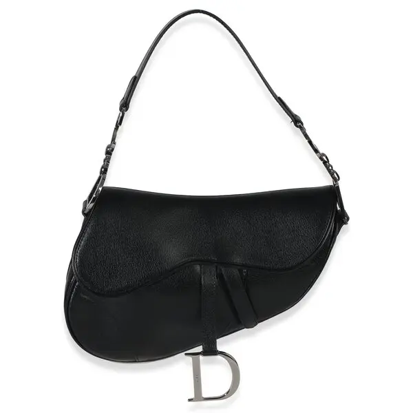 Dior Vintage Calfskin Saddle Bag