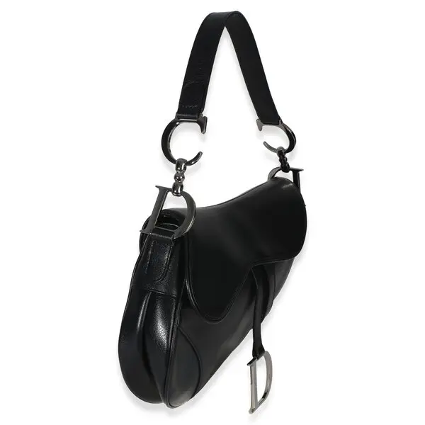 Dior Vintage Calfskin Saddle Bag