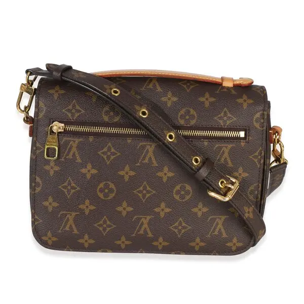 LOUIS VUITTON Monogram Canvas Pochette Metis - Brown