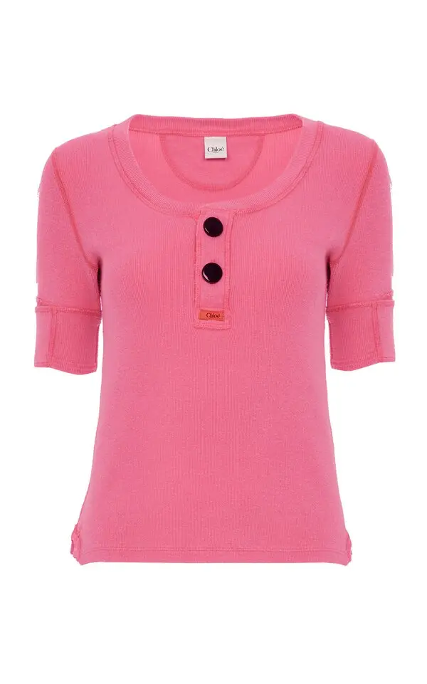 Chloé Cotton-knit Top