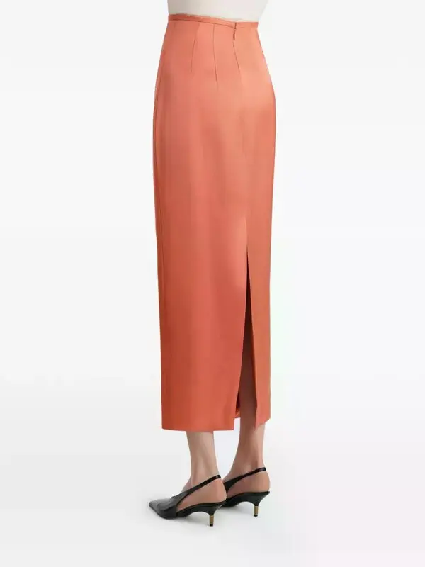 Khaite Pencil Skirt With Zip Fastening
