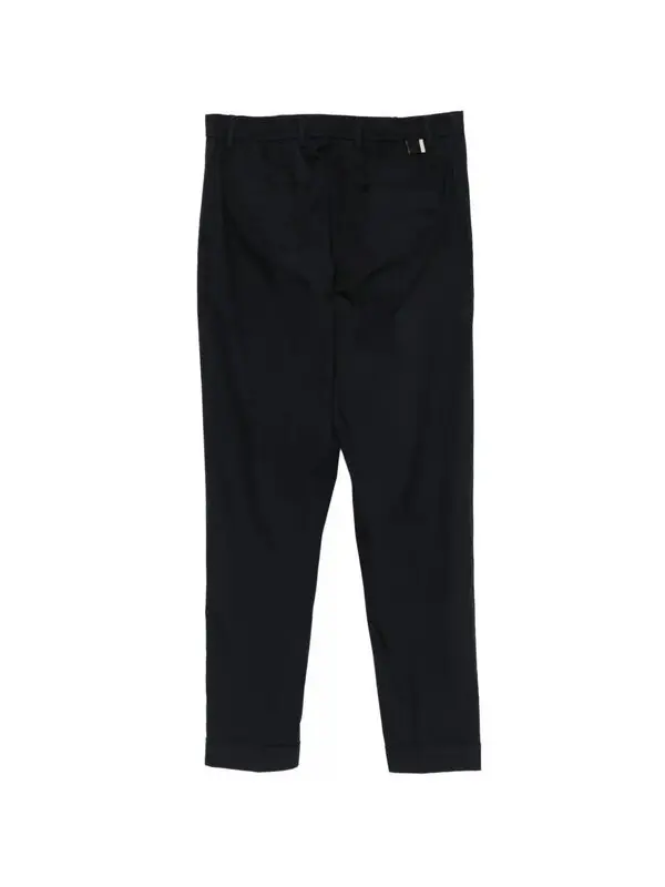LOW BRAND Pleated Trousers - Blue